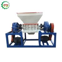 China Industrial Cardboard Double Shaft Shredder/Waste Wood Pallet Double Shaft Shredder for sale