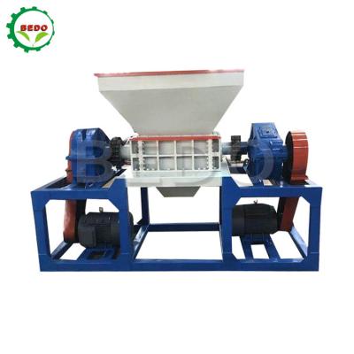 China New Style Waste Wee Scrap Tires Plastic Double Shaft Shredder Industrial Aluminum Can Twin Shaft Shredder Machine for sale
