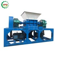 China New Style Waste Wee Scrap Tires Plastic Double Shaft Shredder Industrial Aluminum Can Twin Shaft Shredder Machine for sale