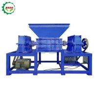 China New Style Waste Wee Scrap Tires Plastic Double Shaft Shredder Industrial Aluminum Can Twin Shaft Shredder Machine for sale