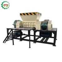 China Double Shaft Scrap Metal Crusher Used Car Shredding Waste Metal Shredder Machine Twin Shaft Shredder Granulating Machine for sale
