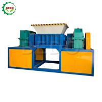 China Used Car Motorcycle Tyre Recycling Waste Rubber Tires Products Crushing Double Shaft Shredder Machine For Sale for sale