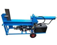 China Cross Type  Wood Splitter Machine  High Capacity Electric  Horizontal for sale