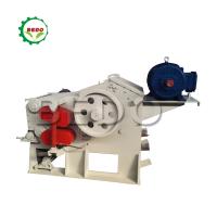 China Large Productivity Drum Chipper And Shredder Wood Logs for Biomass Wood Chipper with Conveyor for sale