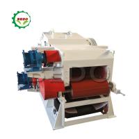 China Large Drum Diesel Shredder Industrial Hydraulic Door Cover Wooden Wood Chipper for sale