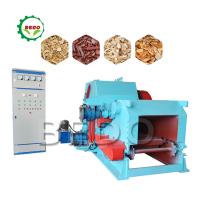 China 220kw 20 - 25tph Forestry Wood Chipper Industrial Electric Large Wood Crusher for sale