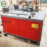 China Wood Pallet Leg Saw Feet Block Cutting Machine / Sawdust Wood Block Cutter for sale
