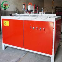 China Automatic Foot Pier Machine Wood Sawdust Block Cutting Machine Wooden Pallet Cutter Machine for sale