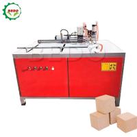 China Electric Wood Block Cutting Machine Wood Pier Cutter Machine for sale
