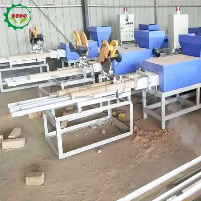 China High Performance Sawdust Pallet Log Hot Press Machine Wood Pallet Block Production Line Wood Pallet Recycling Machine for sale