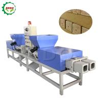China Wholesale Wood Sawdust Block Press Machine Wood Block Making Machine Wood Pallet Block Extruder for sale