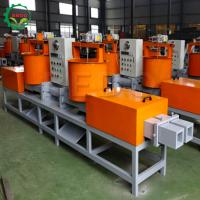 China Electric Hot Press Machine Wood Pallet Block Production Line Sawdust Recycling Wood Pallet Feet Making Machine Pallet Block for sale