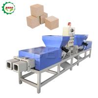 China Compressed Wood Shavings Pallet Feet Press Machine European Wood Sawdust Block Compress Machine for Pallet for sale