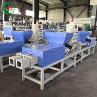 China Compressed Wood Shavings Pallet Feet Press Machine European Wood Sawdust Block Compress Machine for Pallet for sale