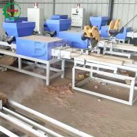 China Compressed Wood Shavings Pallet Feet Press Machine European Wood Sawdust Block Compress Machine for Pallet for sale