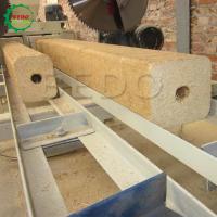 China Compressed Wood Shavings Pallet Feet Press Machine European Wood Sawdust Block Compress Machine for Pallet for sale