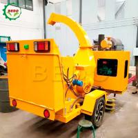 China High Efficiency Mobile Wood Chipper Multifunctional 2800KG Low Noise for sale