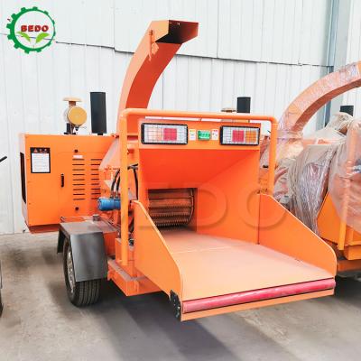 China Mobile Branch Shredder Brush Crusher Wood Splitter Wood Chippers And Shredders For Sale for sale