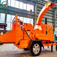 China Mobile Branch Shredder Brush Crusher Wood Splitter Wood Chippers And Shredders For Sale for sale