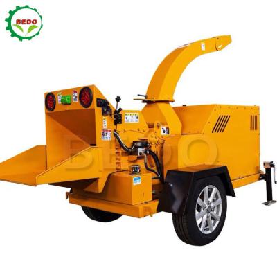 China Factory Produced Hydraulic Wood Chipper Shredder Crusher Cutting Wood Branch For Export for sale
