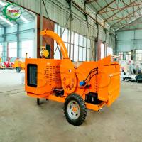 China Factory Produced Hydraulic Wood Chipper Shredder Crusher Cutting Wood Branch For Export for sale