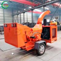 China Wood crusher Mill Pallet Crushing Wood Pallet Shredder Small Mobile Sawdust Wood Chipper Shaving Branch Grinder Cutting Blades for sale