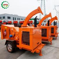 China Wood crusher Mill Pallet Crushing Wood Pallet Shredder Small Mobile Sawdust Wood Chipper Shaving Branch Grinder Cutting Blades for sale