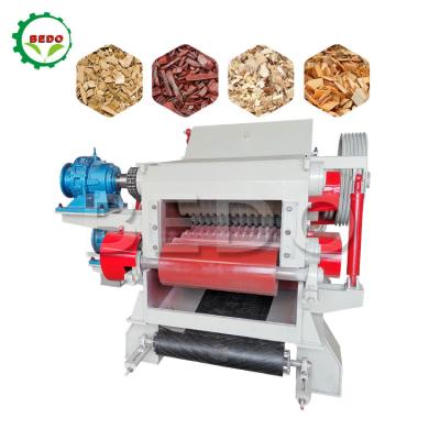 China Wood Chipping Making Machine Wood Chipper Shredder Drum Electric Industrial Wood Chipper for sale