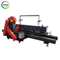 China Round Log Wood Processing Machine With  Multiple Blade Cutter for sale