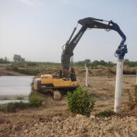 China Pile Driver - 8m Depth & 172KN Force for Hard Soil for sale
