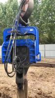 China FV-500 High Frequency Vibration Output Pile Driver – Four Eccentric Mechanism & 759 kN Impact Energy for sale