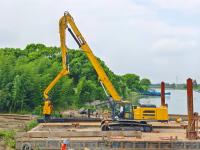 China Pile Driver – Four Eccentric Design & Self Lubricating Bearing Low Maintenance For Long Life for sale