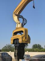 China 360 Degree Pile Driver – Full Top Tool Change System & Precise Positioning Servo Control for 30‑33T Excavators for sale