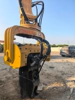 China 360 Degree Pile Driver – Full Top Tool Change System & Precise Positioning Servo Control for 30‑33T Excavators for sale