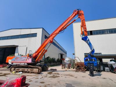 China High Frequency Vibration Pile Driver – Dual Pump Flow Merging System & Compact Design for Solar Farms for sale