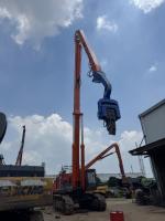 China HITACHI ZAXIS 890LCH with VIBRA pile driver for Heavy Construction Projects for sale