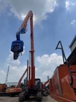China HITACHI ZAXIS 890LCH with VIBRA pile driver for Heavy Construction Projects for sale