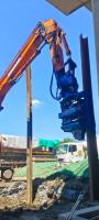 China Side Grip Pile Driver Fast and Smooth Pile Lifting for Excavator for sale
