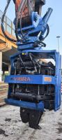 China Side Grip Pile Driver with 360 Degree Rotation & Low Headroom Operation Capability for sale