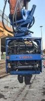 China Side Grip Pile Driver with 360 Degree Rotation & Low Headroom Operation Capability for sale
