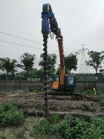 China Hydraulic Earth Drilling Auger 30000N For 8-13 Tons Excavator for sale