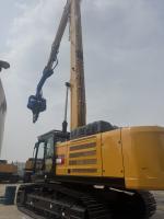 China Yellow PCF 330 Series Excavator Mounted Hydraulic Vibro Hammer for sale