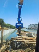 China VIBRA PCF-350 Series Pile Driver Excavator Mounted Hydraulic Vibro Hammer for sale