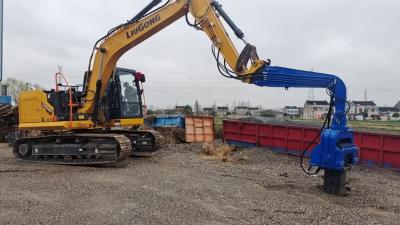 China PCF-350 Pile Driver Excavator Mounted Hydraulic Vibro Hammer for sale