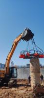 China 4-18 Module Hydraulic Pile Breaker for 20-30T Excavator with 400-2500mm Pile Breaking Diameter Range and for Pile Breaking for sale