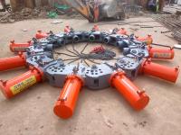 China 4-18 Module Hydraulic Pile Breaker for 30-40T Excavator with 1700-2000mm Pile Breaking Diameter Range and for Pile Breaking for sale