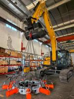 China 4-18 Module Hydraulic Pile Breaker for 30-40T Excavator with 1700-2000mm Pile Breaking Diameter Range and for Pile Breaking for sale