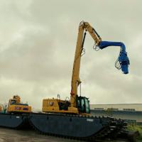 China Pile Driver - Amphibious Performance for Marine Projects for sale