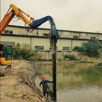 China Pile Driver - Amphibious Performance for Marine Projects for sale