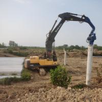 China Pile Hammer - 8m Depth & Rural Application for sale